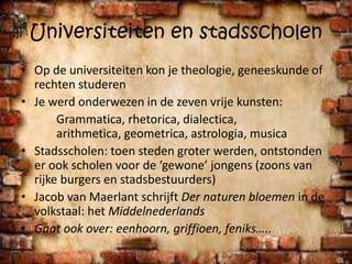 P pt literatuurgeschiedenis middeleeuwen en gouden eeuw | PPTX ...