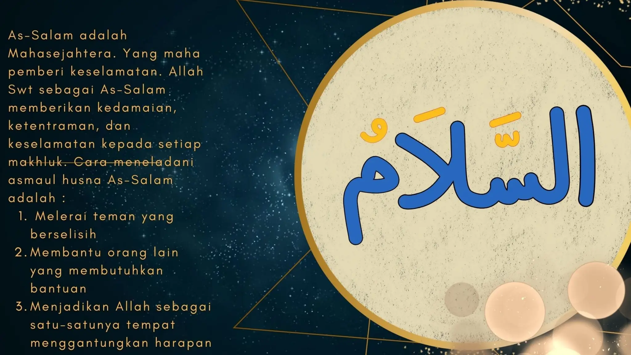 PPT Pembelajaran Tentang Teladan Mulia Asmaul Husna Bab 2 Untuk Kelas 4 SD | PPTX