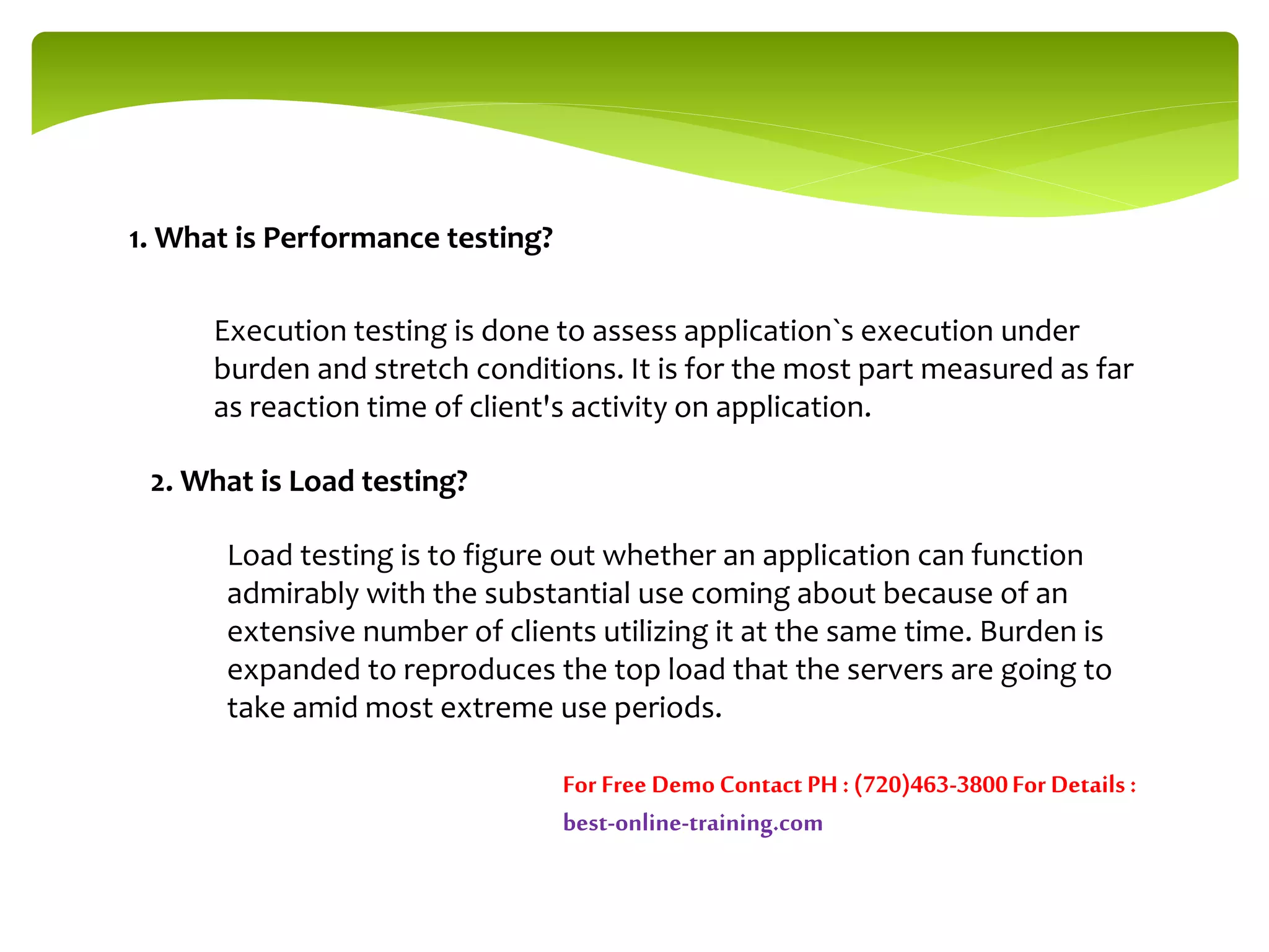 Loadrunner Interview quetion & answers | PPT