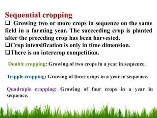 cropping systems and farming systems,Ppt lodha intro | PPTX