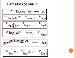 Logaritma | PPTX