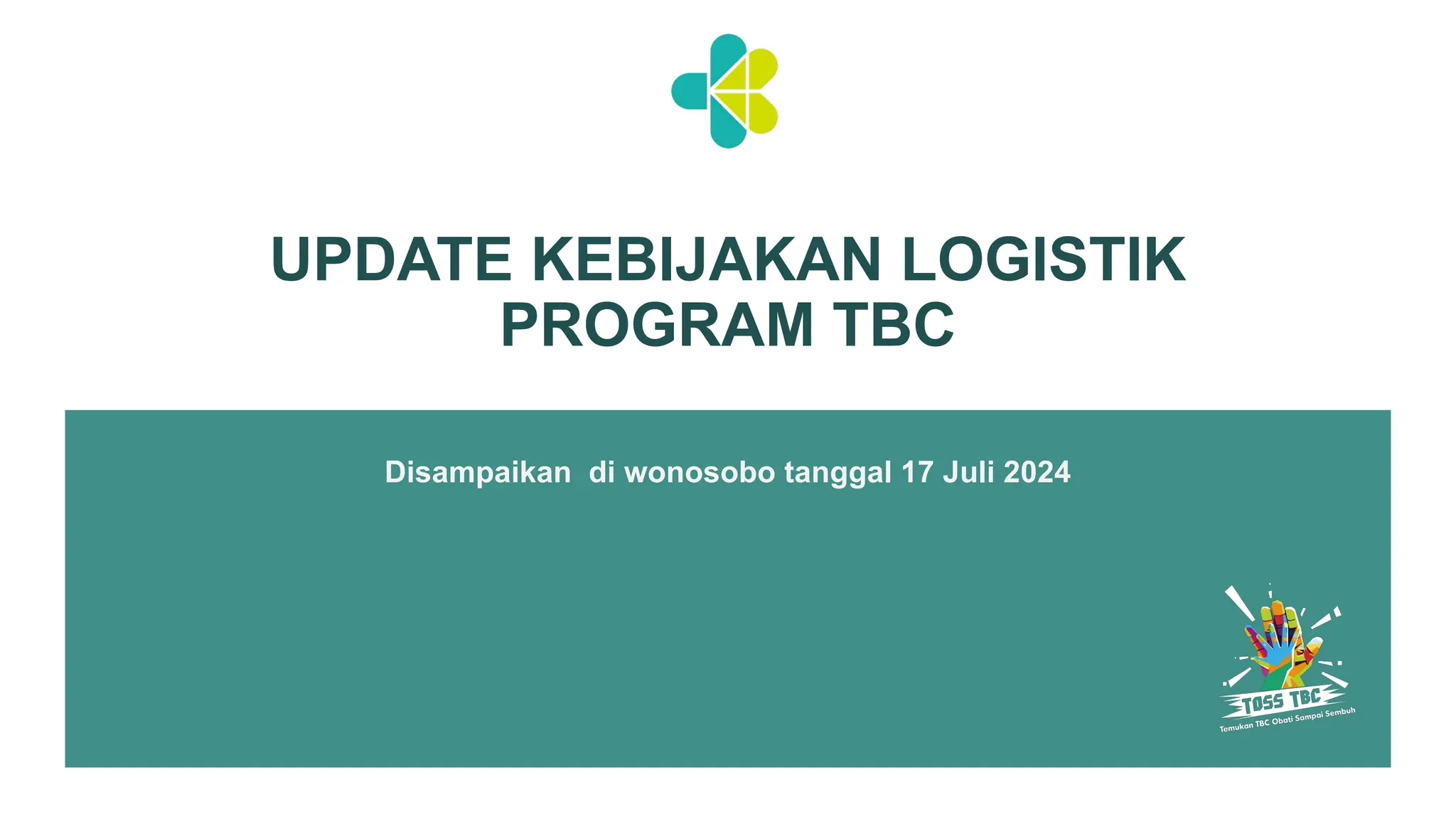 Materi Logistik Program Penanggulangan TBC | PPTX