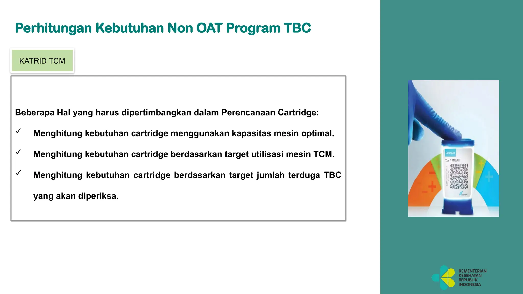 Materi Logistik Program Penanggulangan TBC | PPTX