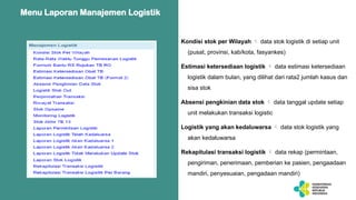 Materi Logistik Program Penanggulangan TBC | PPTX