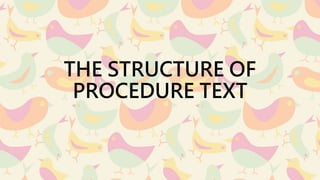 Procedure Text PPT for Junior High School students.pptx