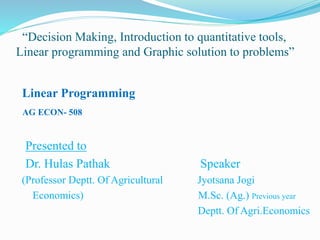 DECISION MAKING | PPT