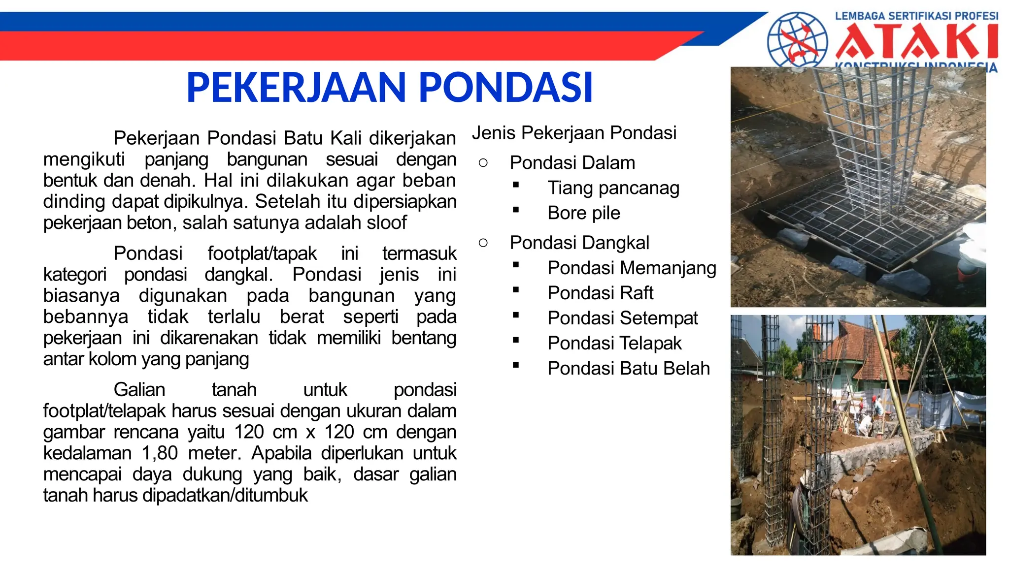 PPT LSP ATAKI-Agus-Pelaksana Lapangan Pekerjaan Gedung Madya Jenjang 5.pptx