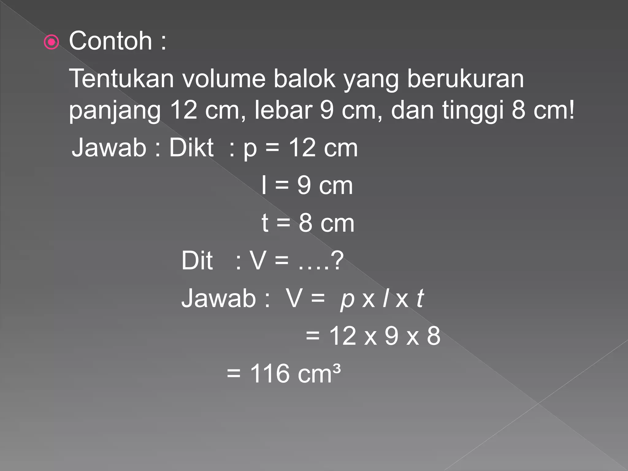 Ppt luas dan volume balok 2 | PPTX