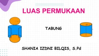 POWER POINT MATERI LUAS tabung kelas 7 SMP | PPTX