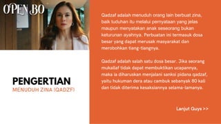 kelompok 4 menuduh zina (qadzf).pptx