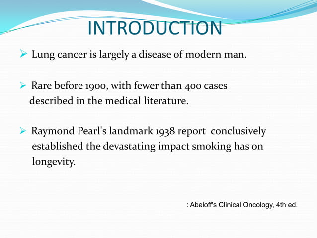 Ppt lung carcinoma part1 | PPTX