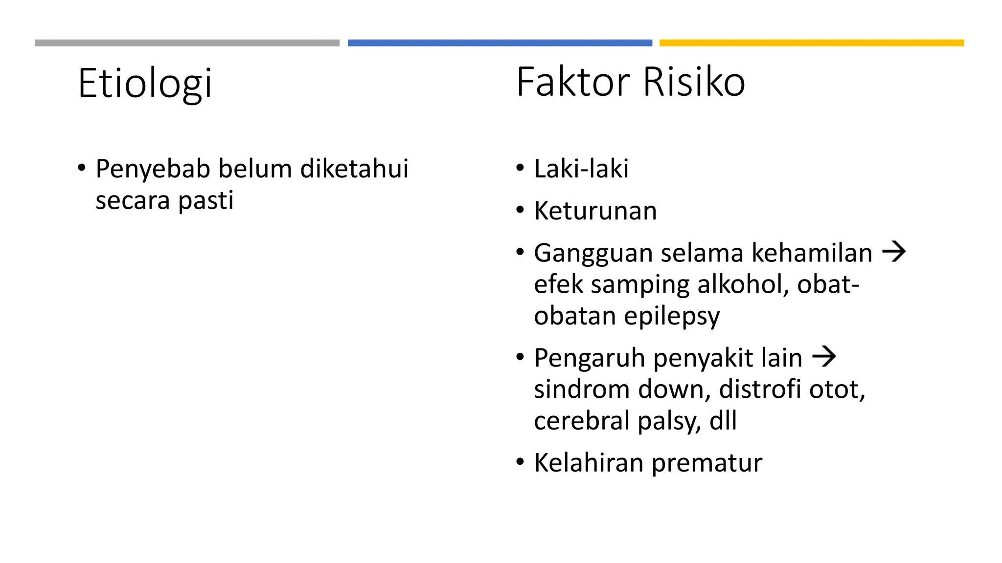 Materi Autisme dan ADHD Pada Anak & Remaja | PPTX