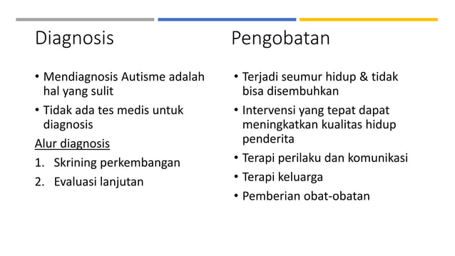 Materi Autisme dan ADHD Pada Anak & Remaja | PPTX