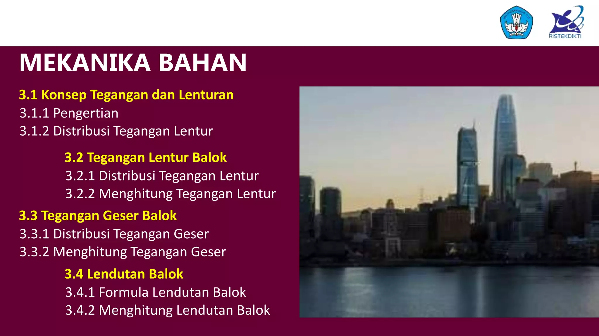 PPT TKP M2KB3 - Mekanika Bahan | PPTX