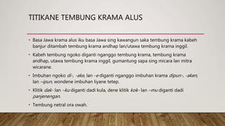 Ppt m2 kb4 SANDIWARA, KETHOPRAK, LAN SINEPRAK | PPT