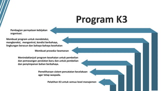 Ppt m3 kb 4. keamanan, kesehatan dan keselamatan kerja | PPTX