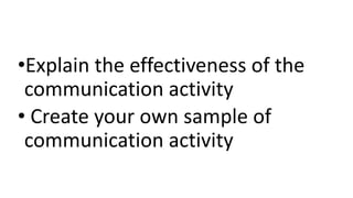 PPT M4. ORAL COMMUNICATION IN CONTEXT GRADE 12 | PPTX