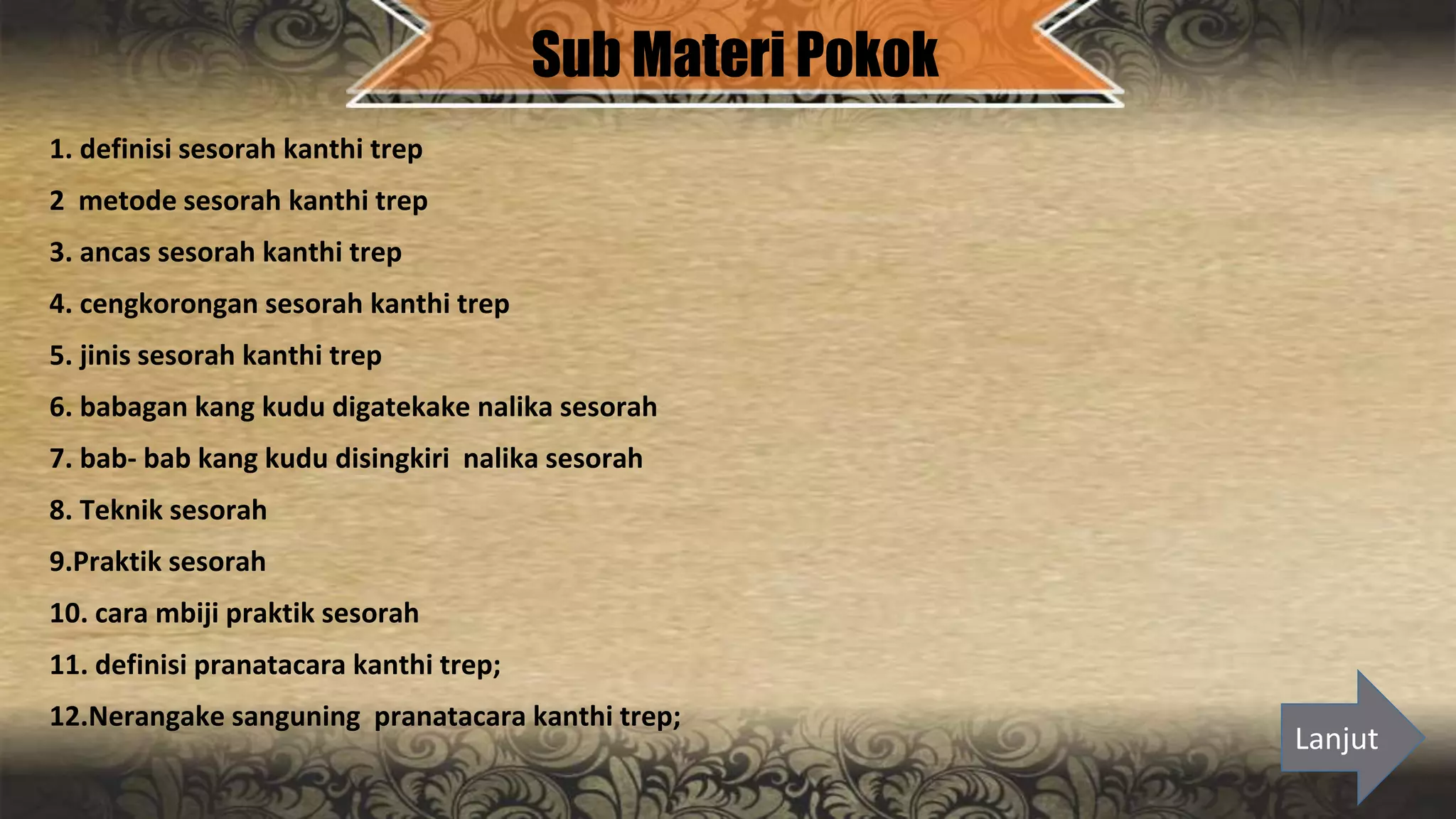 Ppt m5 kb 2 SESORAH | PPTX