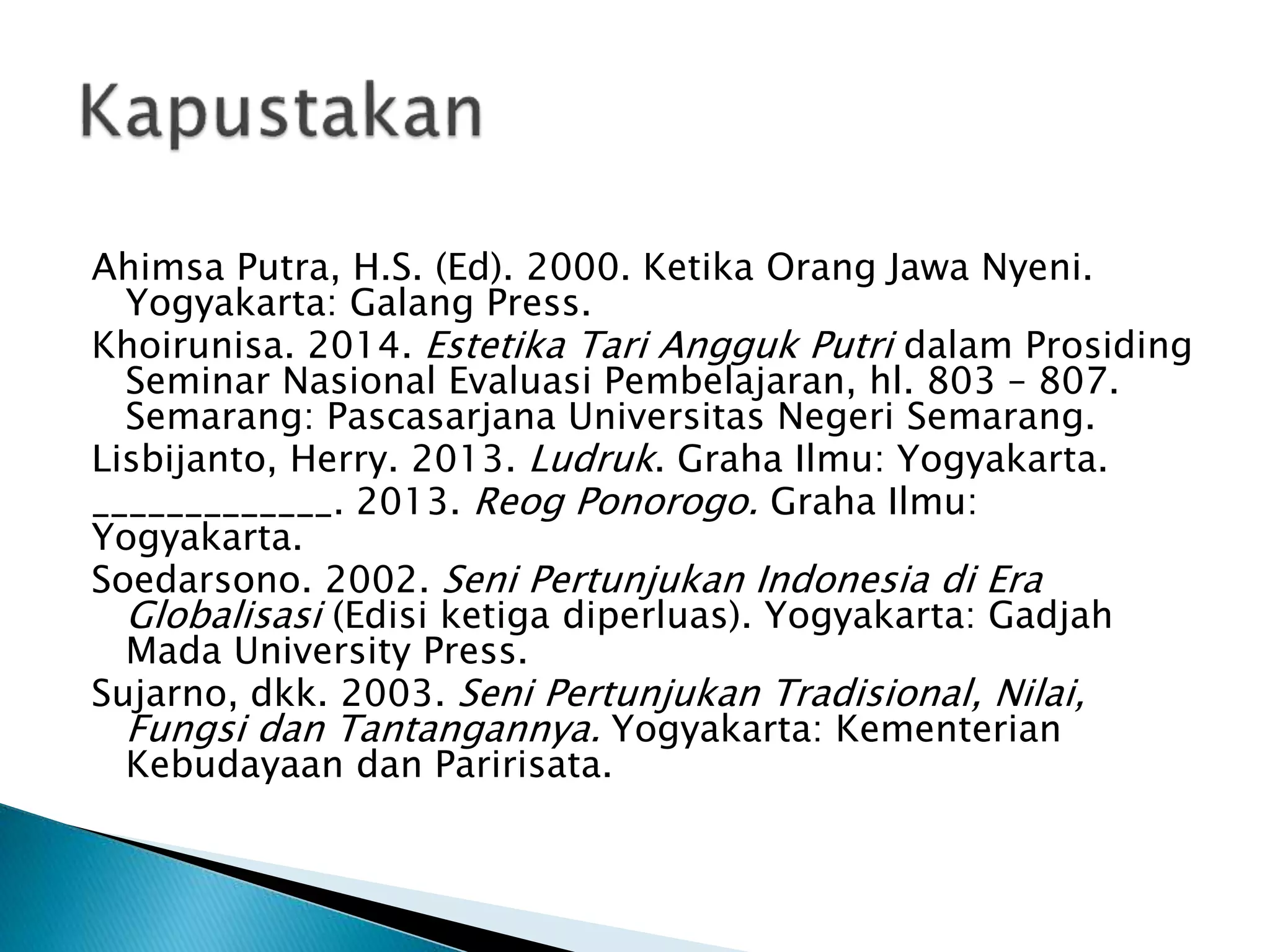 Ppt m6 kb 1 KESENIAN RAKYAT JAWA | PPTX