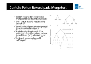PPT M9 Penyelesaian Algoritma Rekursif dengan Pohon Rekursi.pdf
