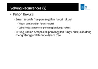 PPT M9 Penyelesaian Algoritma Rekursif dengan Pohon Rekursi.pdf