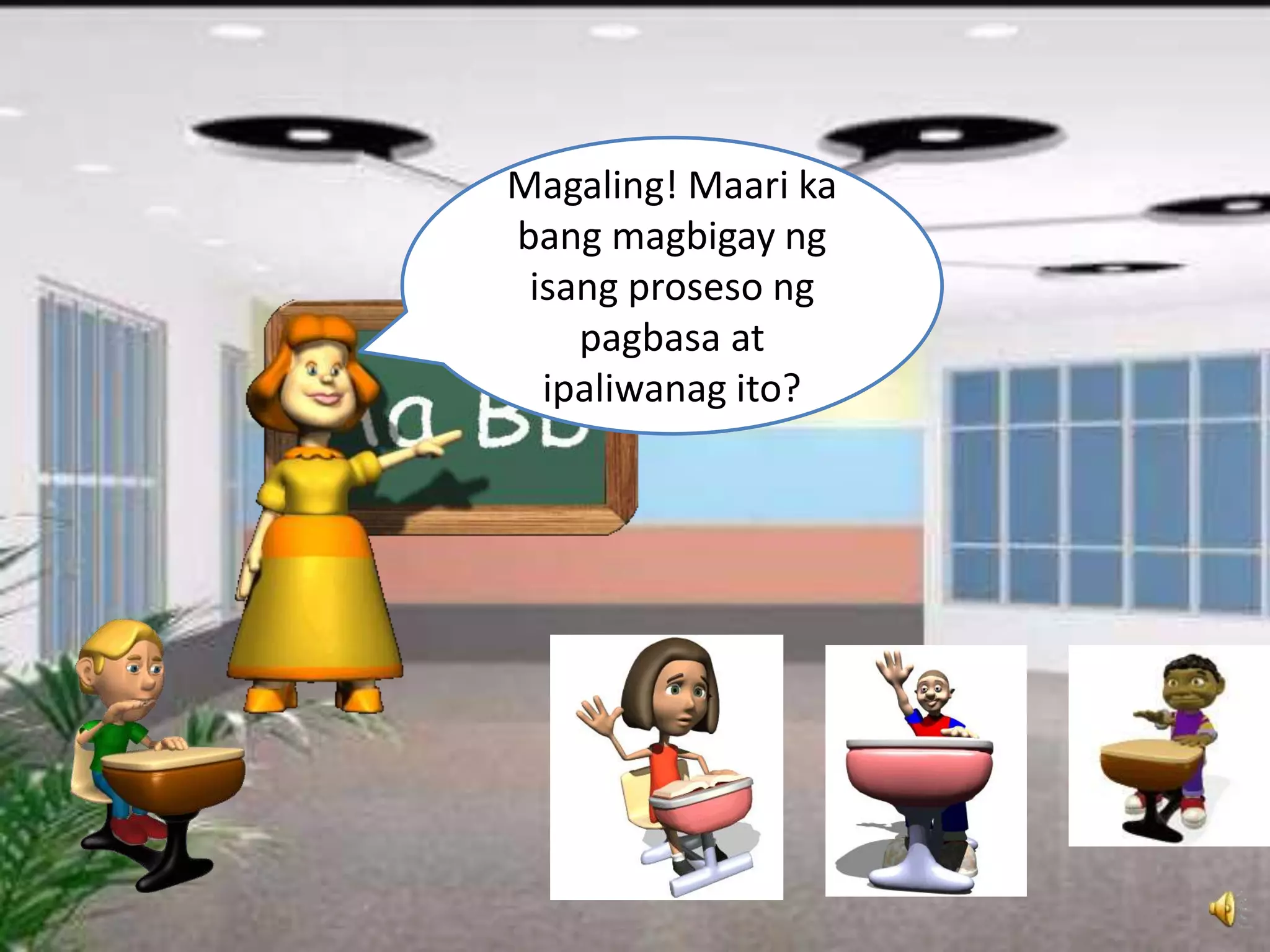 lesson 21 kahulugan, kalikasan at proseso ng pagbasa | PPTX