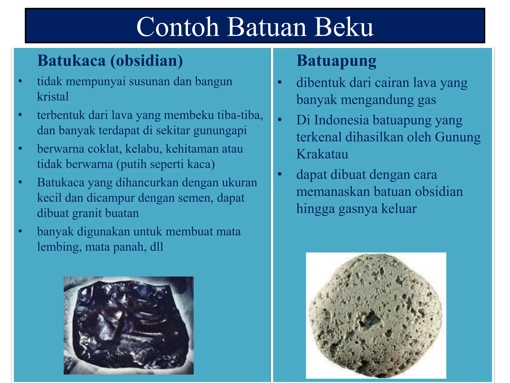 PPT MACAM-MACAM BATUAN TGGEOGRAFI KLS 12 | PPTX