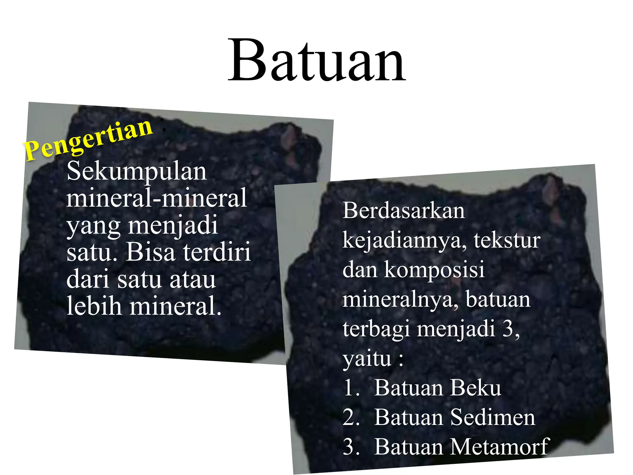 PPT MACAM-MACAM BATUAN TGGEOGRAFI KLS 12 | PPTX