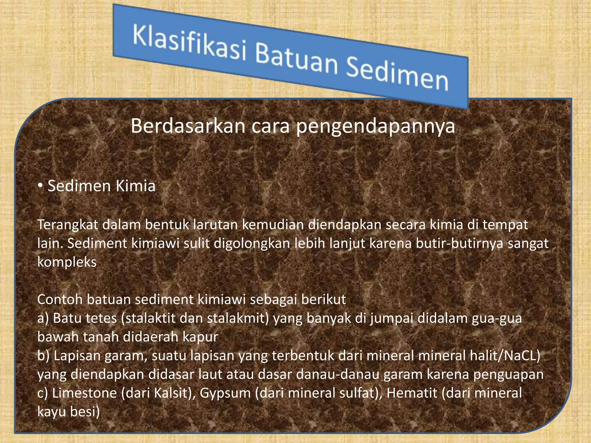 PPT MACAM-MACAM BATUAN TGGEOGRAFI KLS 12 | PPTX
