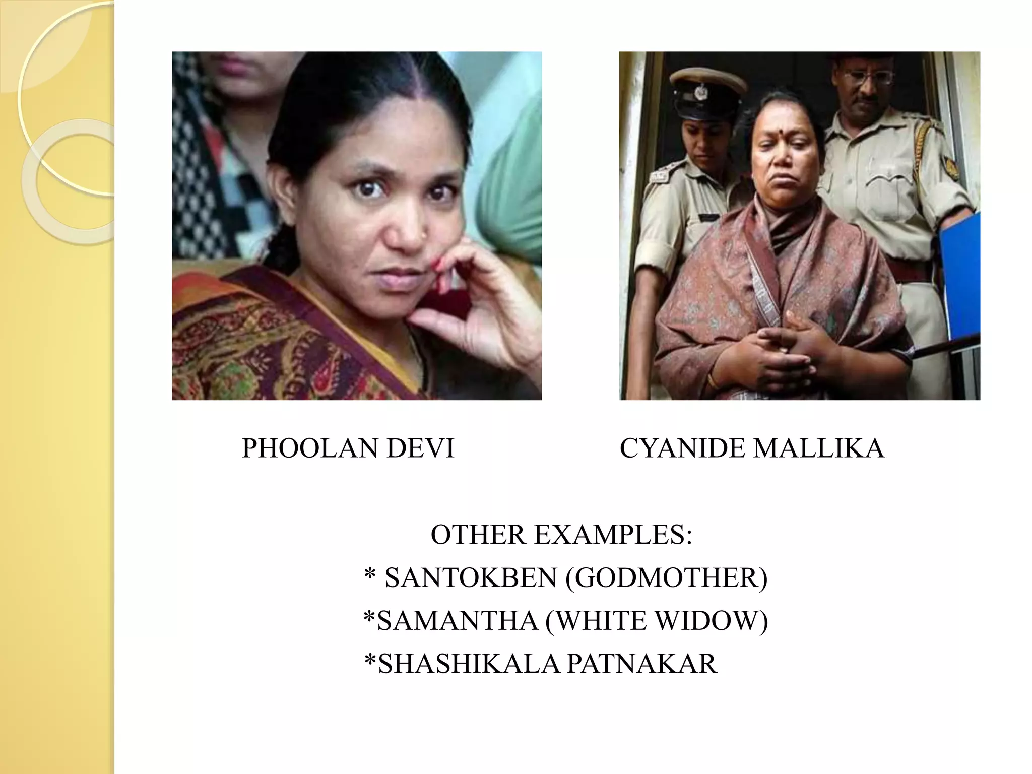 Ppt made on gender related issue ('women in crime') | PPT