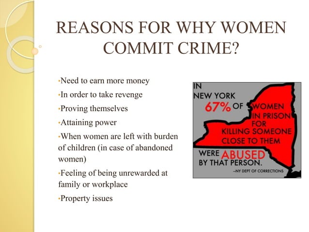 Ppt made on gender related issue ('women in crime') | PPTX