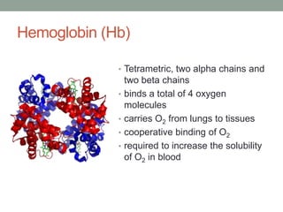 Oxygen Binding by Myoglobin and Hemoglobin | PPTX