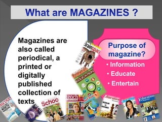 PPT on magazines | PPTX