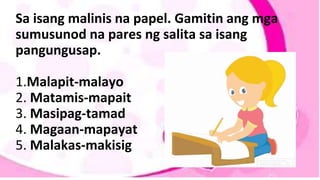 PPT_magkahulugan-magkasalungat.powerpoint presentation for filipino ...