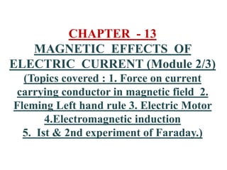 ppt magnetic field X class Module 2.ppt