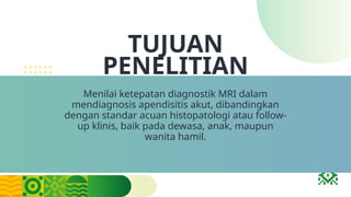 PPT Magnetic Resonance Imaging (MRI) for Diagnosis of Acute ...