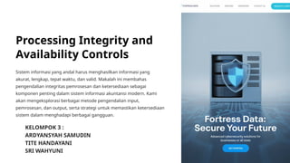 PPT Processing Integrity and availa.pptx