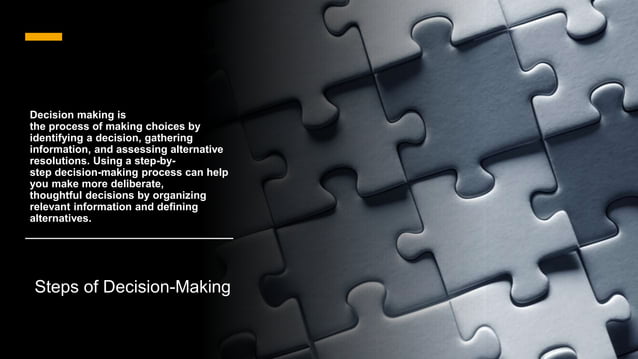 Ppt making decision making | PPTX | Science