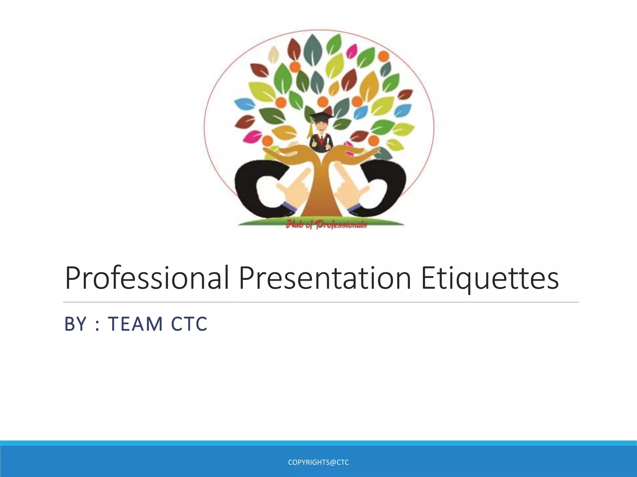 How to Make Professional Presentations Part 1 | PPT