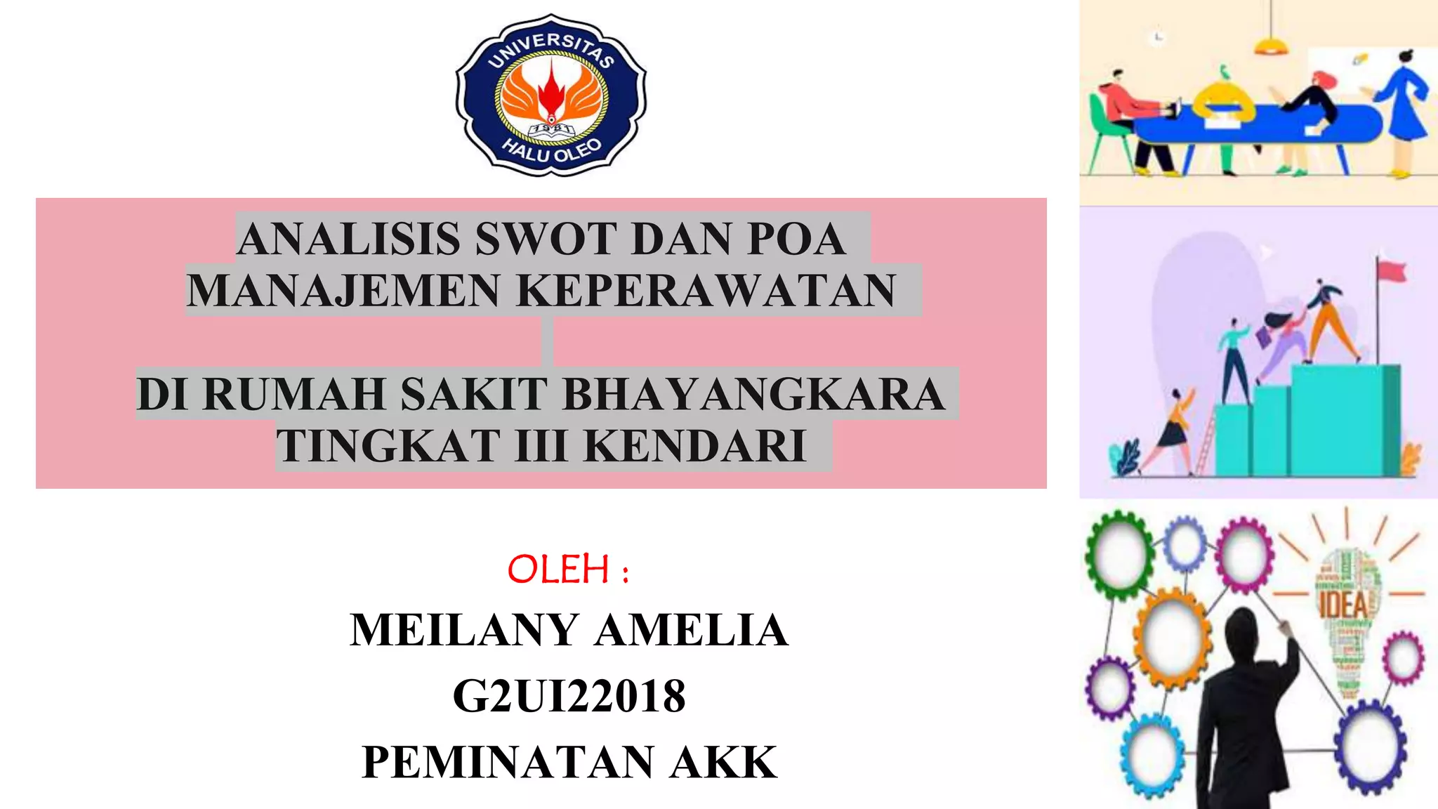 PPT_MAKK_ANALISIS SWOT & POA MANAJ KEPERAWATAN RSBK_MEILANY AMELIA ...