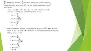 maksimum minimum kalkulus 1 | PPTX
