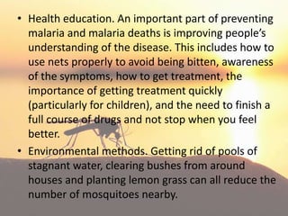 Ppt malaria , JOMY GEORGE | PPTX