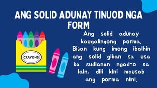 PPT PRESENTATION IN SCIENCE 3 SOLID LIQUID AND GAS | PPTX