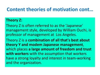 THEORIES AND MODELS OF MANAGEMENT | PPTX