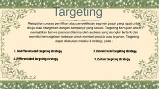 STP pada perusahan, jasa atau Produk di wilayah | PPT