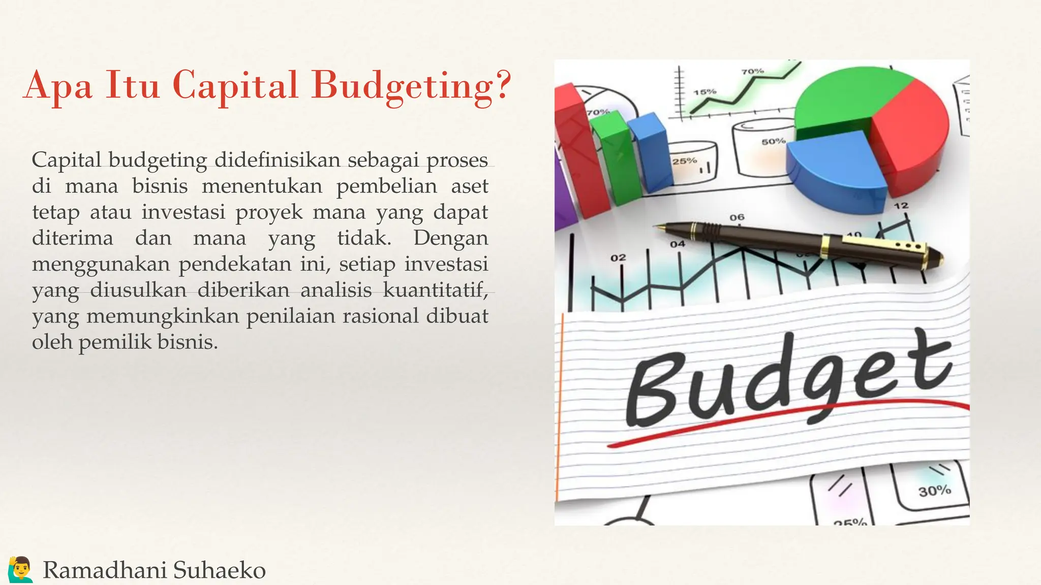 Capital Budgeting - Money Management Presentation | PDF