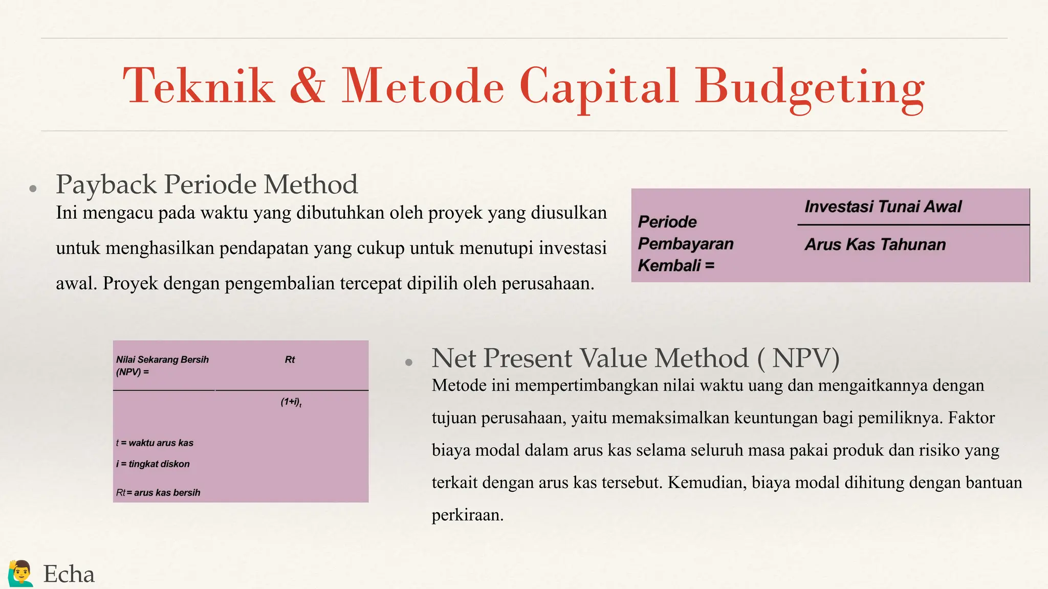 Capital Budgeting - Money Management Presentation | PDF