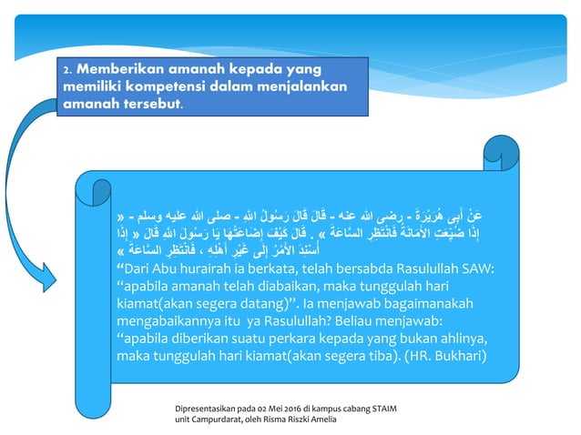 Ppt manajemen sumber daya manusia di lembaga pendidikan islam | PPTX