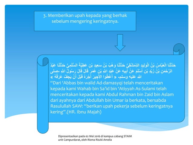 Ppt manajemen sumber daya manusia di lembaga pendidikan islam | PPTX