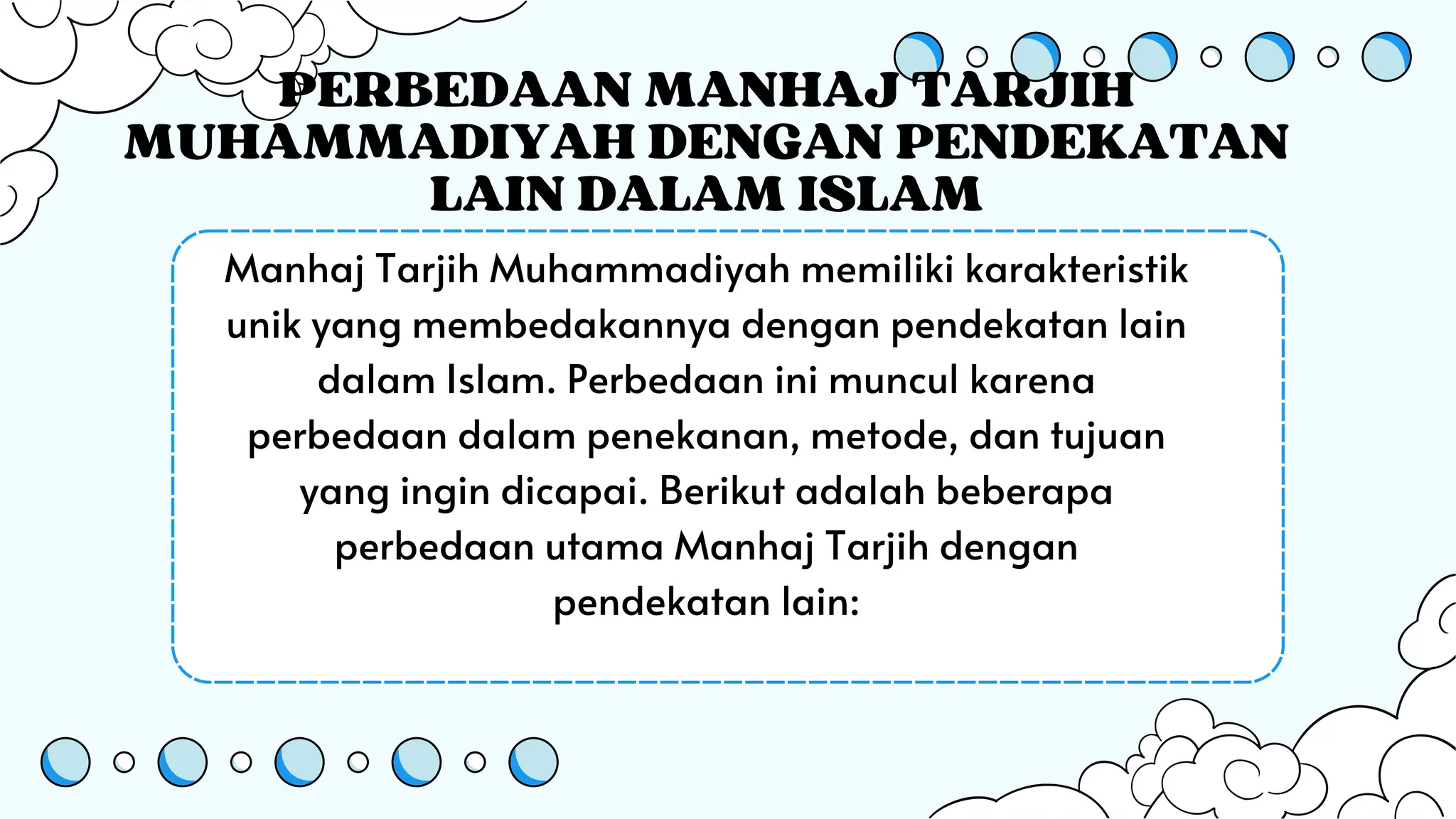 PPT Manhaj tarjih Muhammadiyah yang menarik | PDF